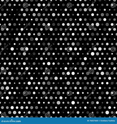 Vector Abstract Retro Seamless Pattern With Circles Stock Vector Illustration Of Circle