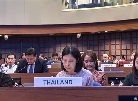 Director General Of The Department Of International Organizations Delivers Remarks On Behalf Of