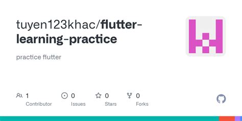 GitHub Tuyen123khac Flutter Learning Practice Practice Flutter