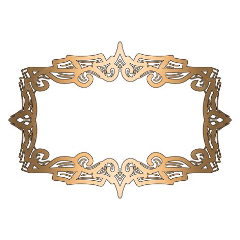 황금 사각형 프레임 경계 국경 황금 배너 Png 일러스트 및 Psd 이미지 무료 다운로드 Pngtree