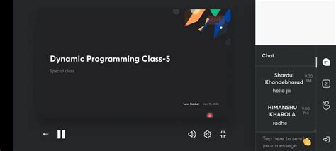 Asha Satpathy On Linkedin Dpcoding Babbarbhaiya Dynamicprogramming
