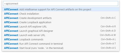 IBM API Connect Tools Visual Studio Marketplace