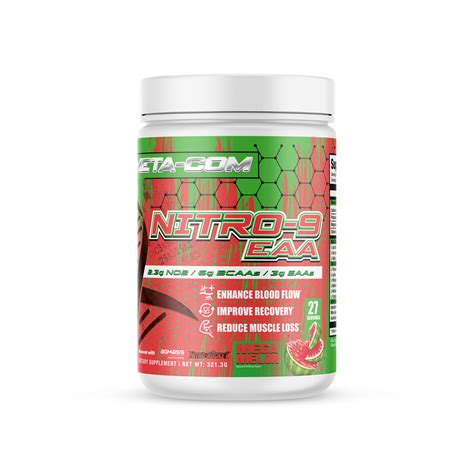 Nitro 9 Eaa Amino Acids Metacomusa