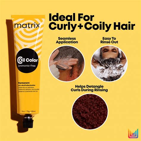 Matrix 7m Dark Blonde Mocha Coil Color Ammonia Free Permanent Hair