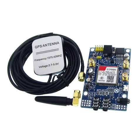 SIM Module GSM GPRS GPS Development Board IPX SMA With GPS Antenna