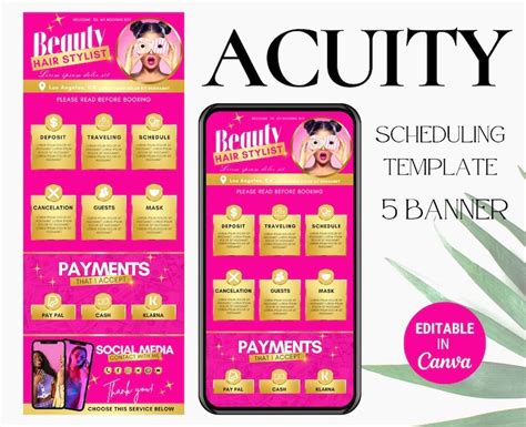 diy acuity scheduling template acuity booking site acuity etsy artofit