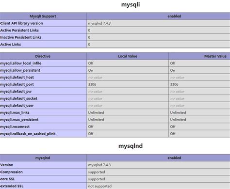 PHP 连接 MySQL 自学教程