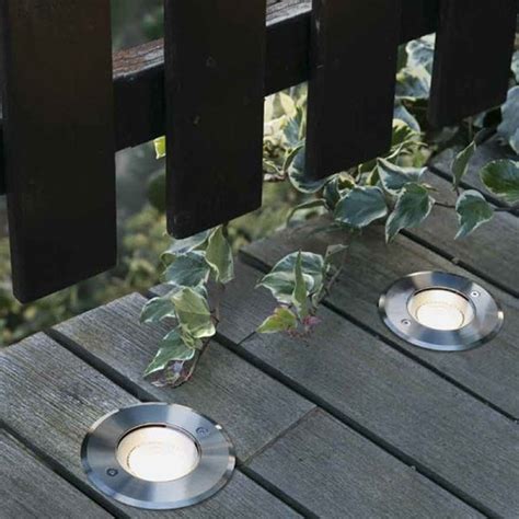 Foco De Encastrar Solo Gubbet Redondo Ip Xgu Inox Linhaled