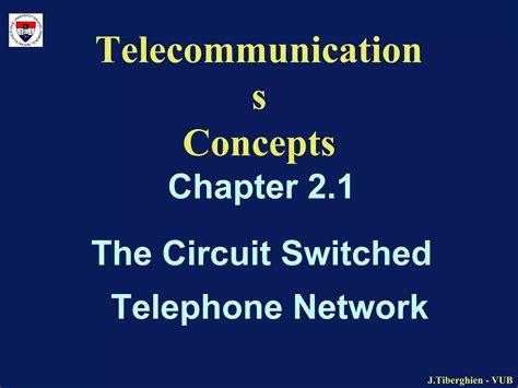 Circuit Switch Telecommunication Network Ppt