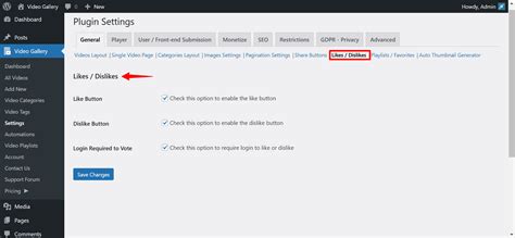 Add Likes Dislikes To Videos • Plugins360