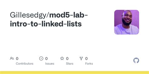 GitHub Gillesedgy Mod5 Lab Intro To Linked Lists