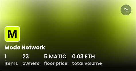 Mode Network Collection Opensea Mode Network Collection Opensea