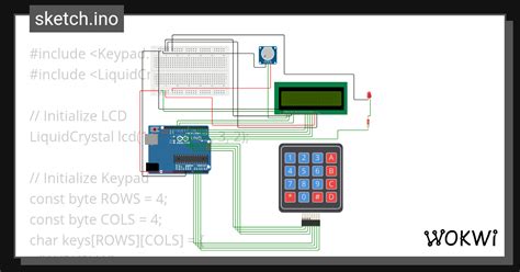 Door Password Wokwi Esp32 Stm32 Arduino Simulator