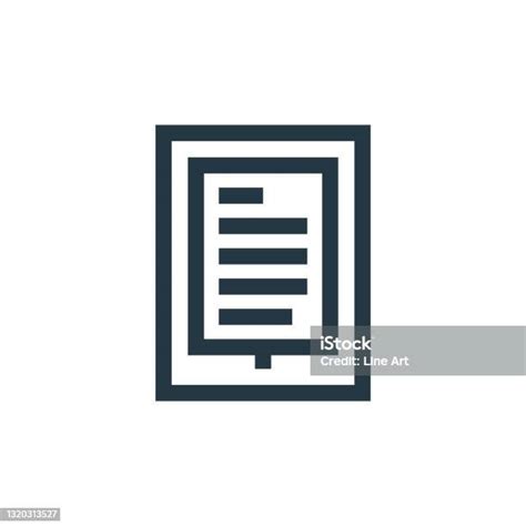 책 개념에서 전자 책 아이콘 벡터 전자책 편집 가능한 스트로크의 얇은 선 그림입니다 웹 및 모바일 앱 로고 인쇄 미디어에 사용할 선형 기호를 전자책합니다 0명에 대한 스톡