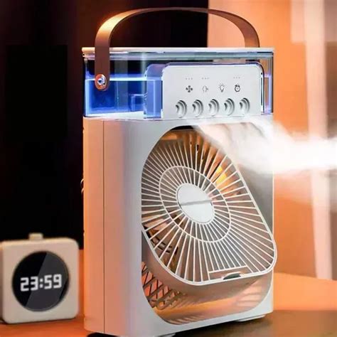 High Quality Durable Portable Air Cooler Humidifier Colorful Lights
