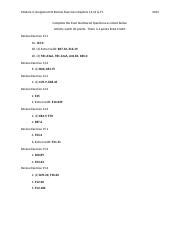 Mod Assignmentb Docx Module Assignment B Review Exercises Chapters Complete The