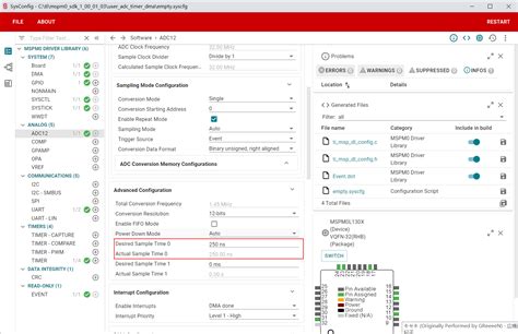 mspm0 learning adc timer trigger dma transfer jiongsheng