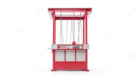 카니발 테마의 빨간색 장난감 클로 크레인 아케이드 기계는 3d 렌더의 흰색 배경에 비어 있습니다 클로 머신 슬롯 머신 슬롯 게임 배경 일러스트 및 사진 무료 다운로드