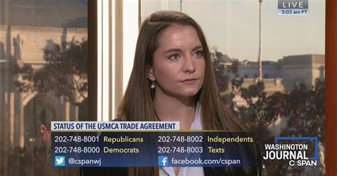 Megan Cassella On The Status Of The Usmca Trade Agreement C