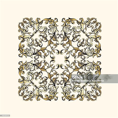 벡터 다마스크 빈티지 바로크 두루마리 장식 소용돌이 빅토리아 시대 모노그램 전령 방패 소용돌이 복고풍 꽃잎 패턴 테두리 단풍 골동품 아칸서스 서예 새겨진 문신 이음새가 없는