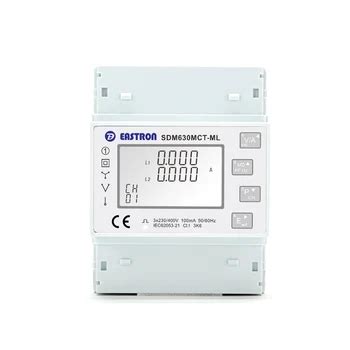 Sdm630mct Ml Tcp Ethernet 4 Channels Modbus Tcp Ip Energy Meter Buy Ethernet Meter 4 Channels