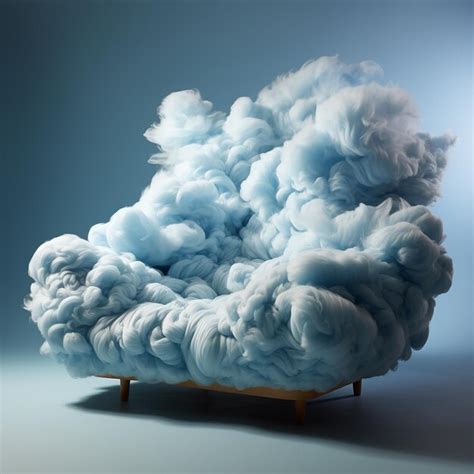 Premium Photo A Stack Of Clouds That Are On A Table