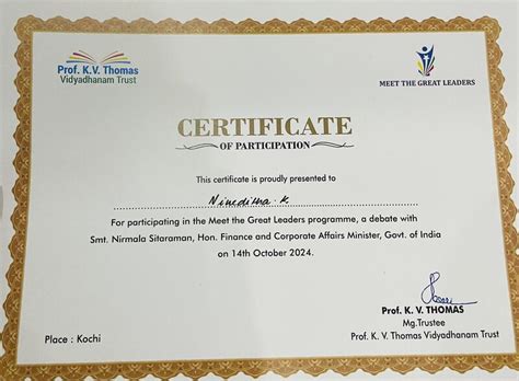 Niveditha K On Linkedin Today I Had The Honor Of Participating In The