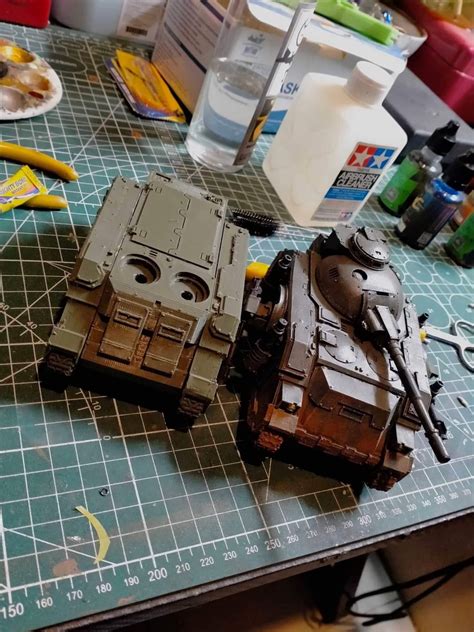 some progress on my fdm printed deimos pattern rhino forgeworld deimos
