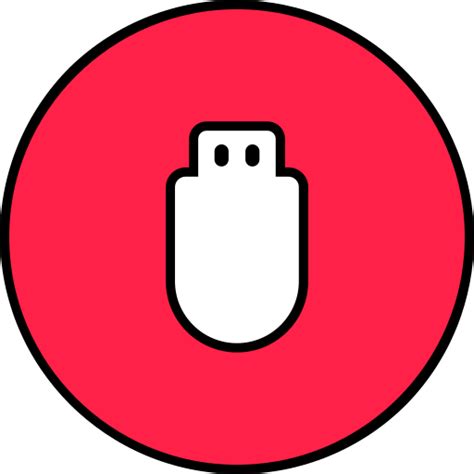 Usb Generic Color Lineal Color Icon Usb Generic Color Lineal Color Icon