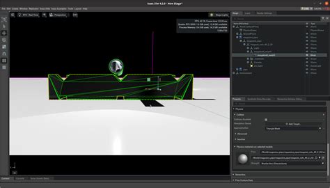 Collision Detection Does Not Work For Triangle Mesh Isaac Sim