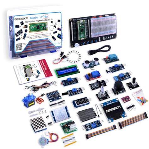 Geeekpi Kit De Programmation Raspberry Pi Pico Micropython Avec
