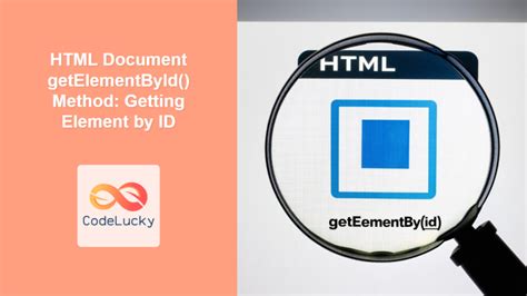 Html Document Createelement Method Creating Element Nodes Codelucky