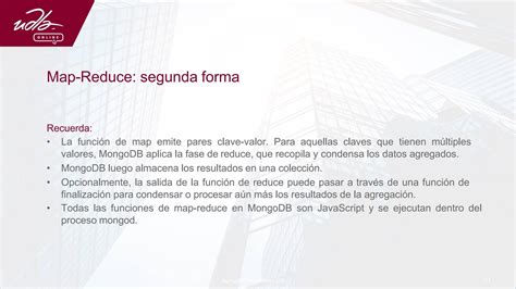 Tema 4 Mongodb Aggregate Mapreduce Cp By DirecciÓn De EducaciÓn En