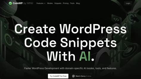 CodeWP Make WordPress Easy With AI
