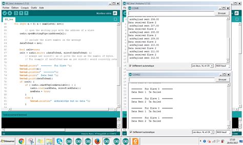Communication Between One Base Station And Two Slaves With The Nrf24l01