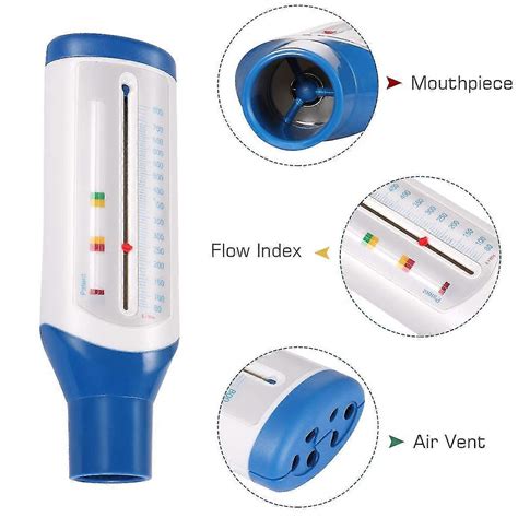 Protable Personal Spirometer Peak Flow Expiratory Flow Meter