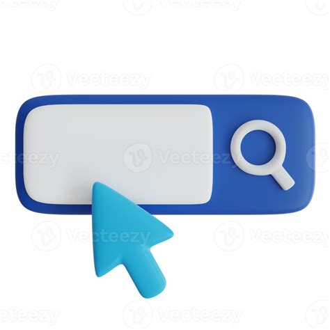 Search Bar Icon Web Development And Optimization Icons 3d Render