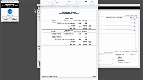 Simple Time Clock Claris Marketplace
