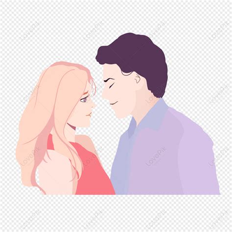 한 쌍의 연인 Png 일러스트 무료 다운로드 Lovepik