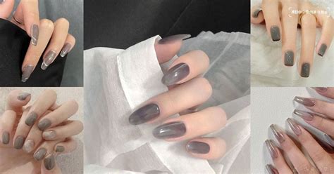 รวม 30 ไอเดียเล็บ โทนสีเทา ในสไตล์เรียบหรูคลาสสิก เสริมลุคสุดปังดูแพง บทความของ Chollychon