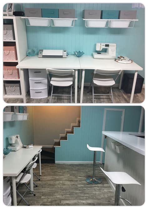 Craft Room Sewing Table And Cameo Table Room Inspiration Home Decor Sewing Table