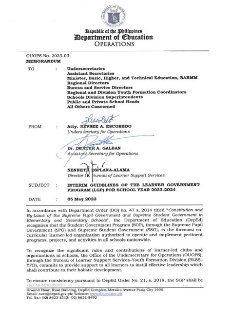 Fo 2023 04 003 Interim Guideline Of The Learner Government Program Lgp
