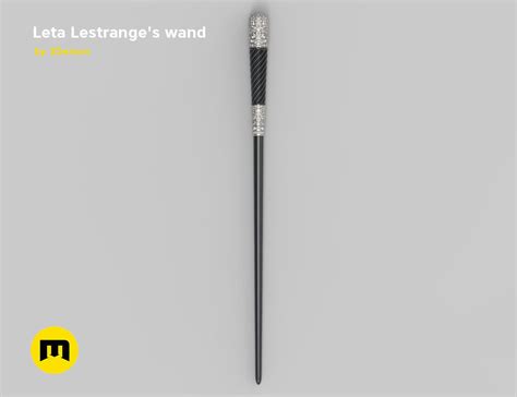 Leta Lestrange Wand 3d Model 3d Printable Cgtrader