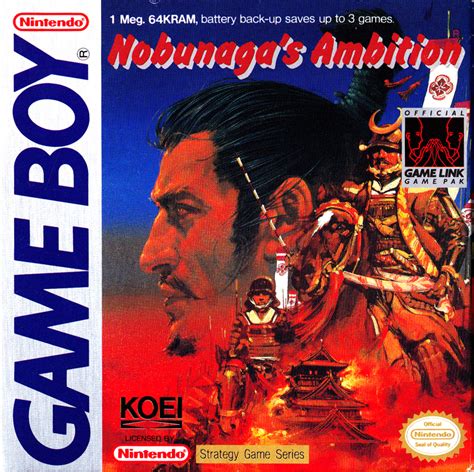 Nobunagas Ambition Cover Or Packaging Material Mobygames