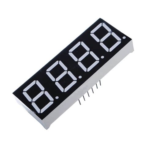 Display Led 4 Dígitos Cátodo 7 Segmentos Instituto Digital