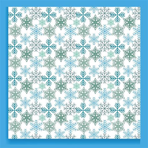 Christmas Snowflake Pattern Background 53874181 Vector Art At Vecteezy