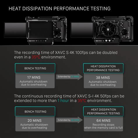 DHgate Com TILTA For Sony A6700 Camera Cage TA T54 FCC B TA T54 FCC TG Cooling System TA T54 CS