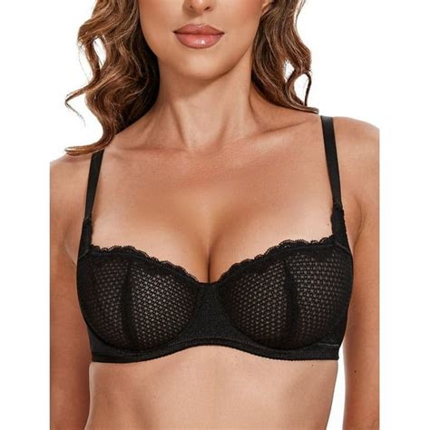 Black Lace Bras For Women Fashionable Comfortable Underwear Collection