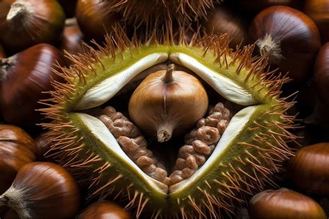 Chestnuts And Walnuts Top Health Benefits Background Autumn High Resolution Many Background