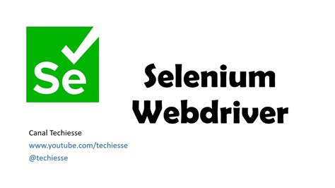 Tutorial De Selenium Pt 1 Selenium Webdriver Youtube